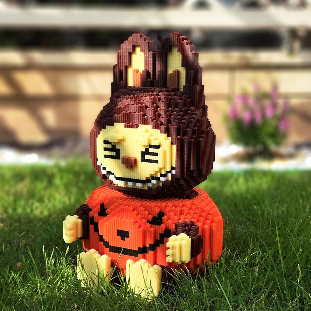 Labubu Halloween Toys Colorful Building Blocks Set Perfect Birthday ...