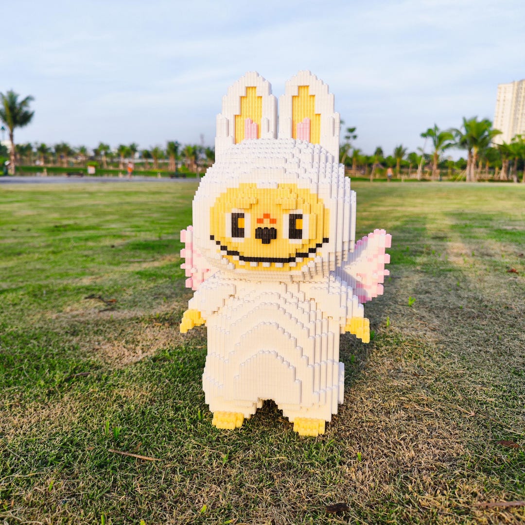 Labubu Angel Toys Colorful Building Blocks Set Perfect Birthday Gift ...