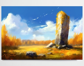 Valheim Fan Art Poster Meadows Biome - Etsy