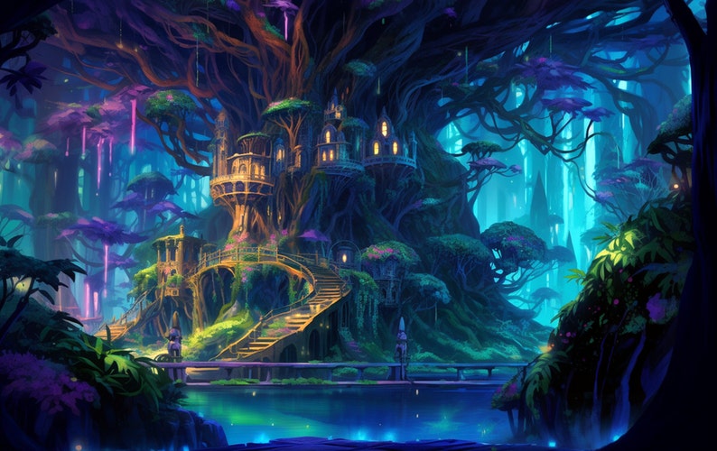 Darnassus | Home of the Night Elves | World of Warcraft Based Fantasy ...