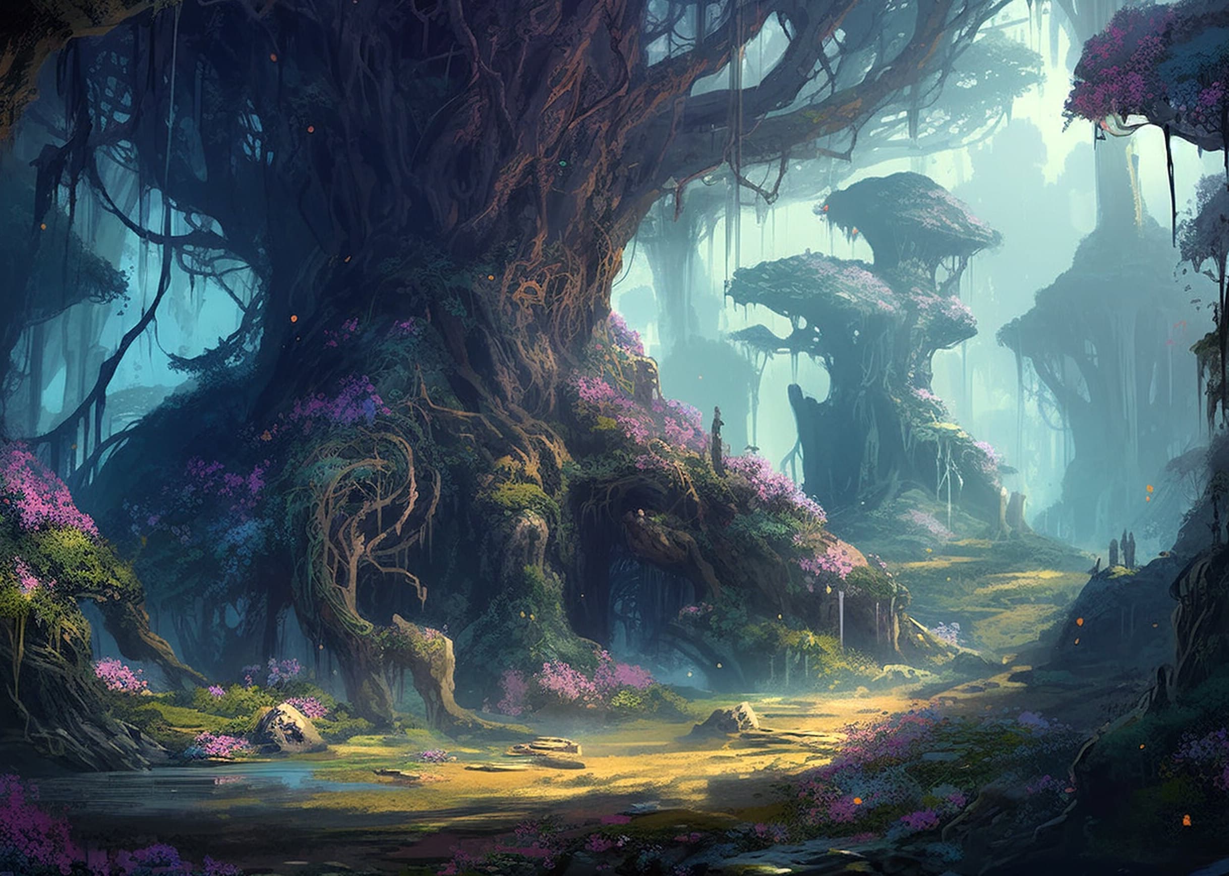 The World Tree | Night Elf Home World | Teldrassil | Mount Hyjal ...