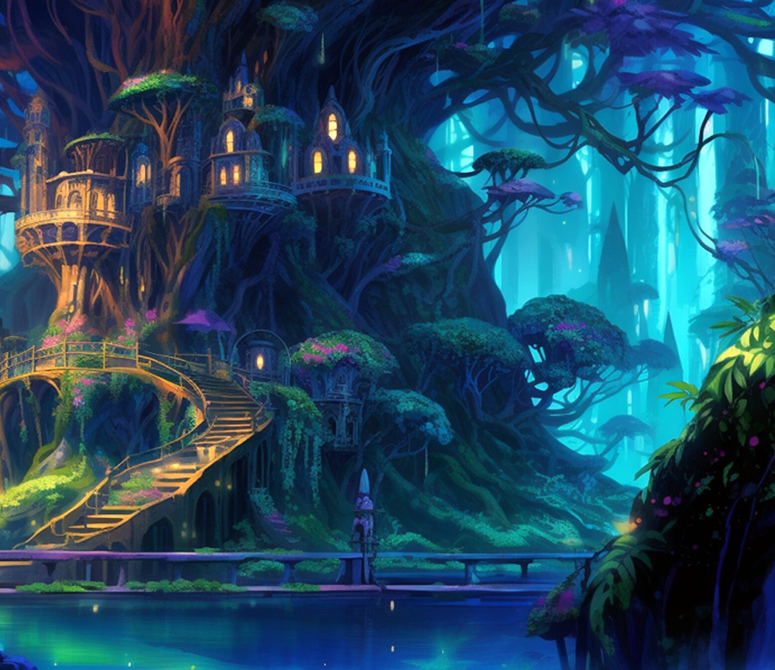Darnassus | Home of the Night Elves | World of Warcraft Based Fantasy ...