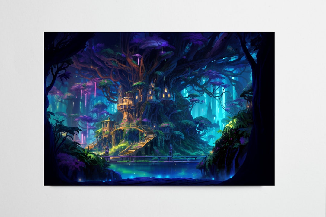 Darnassus | Home of the Night Elves | World of Warcraft Based Fantasy ...