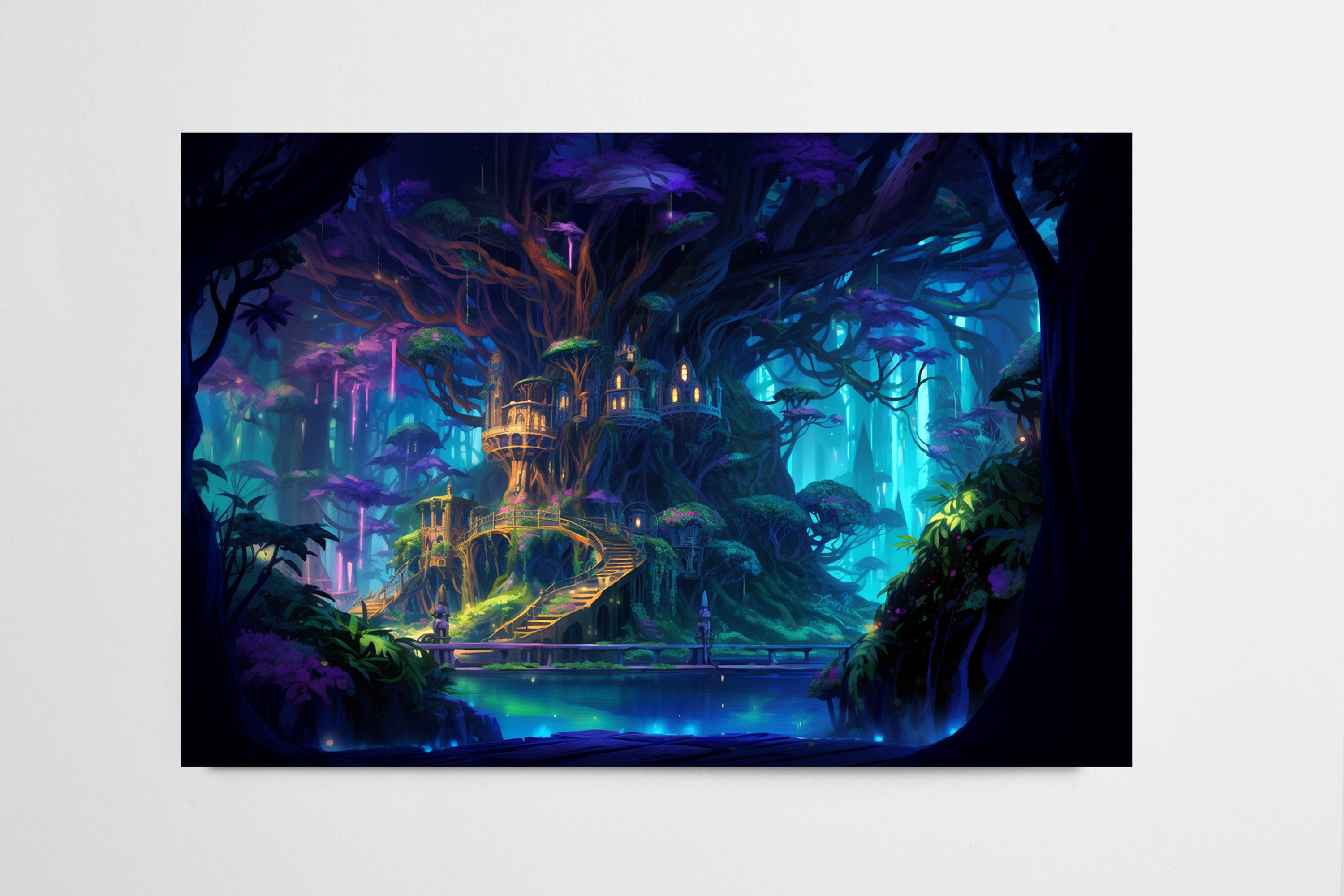 Darnassus | Home of the Night Elves | World of Warcraft Based Fantasy ...