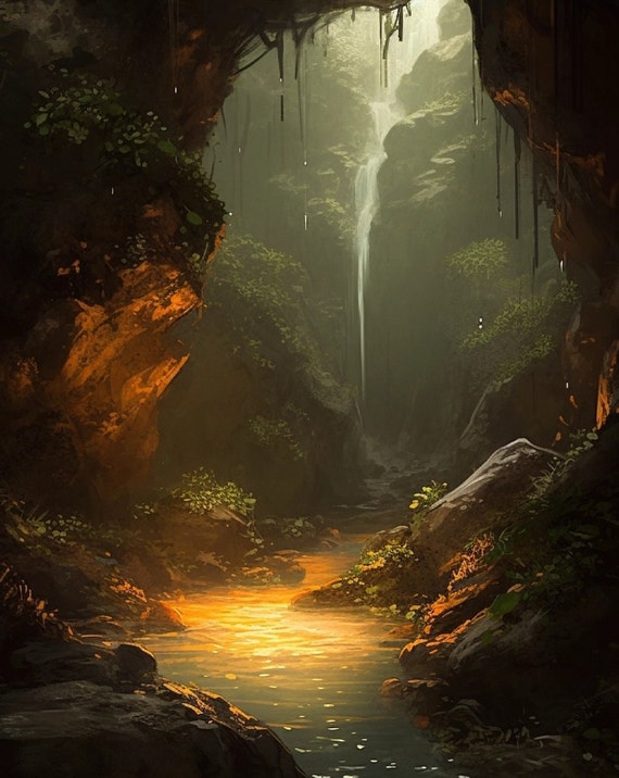 Video Games Landscapes Caves Pin By Jason On Environments | Fantasy