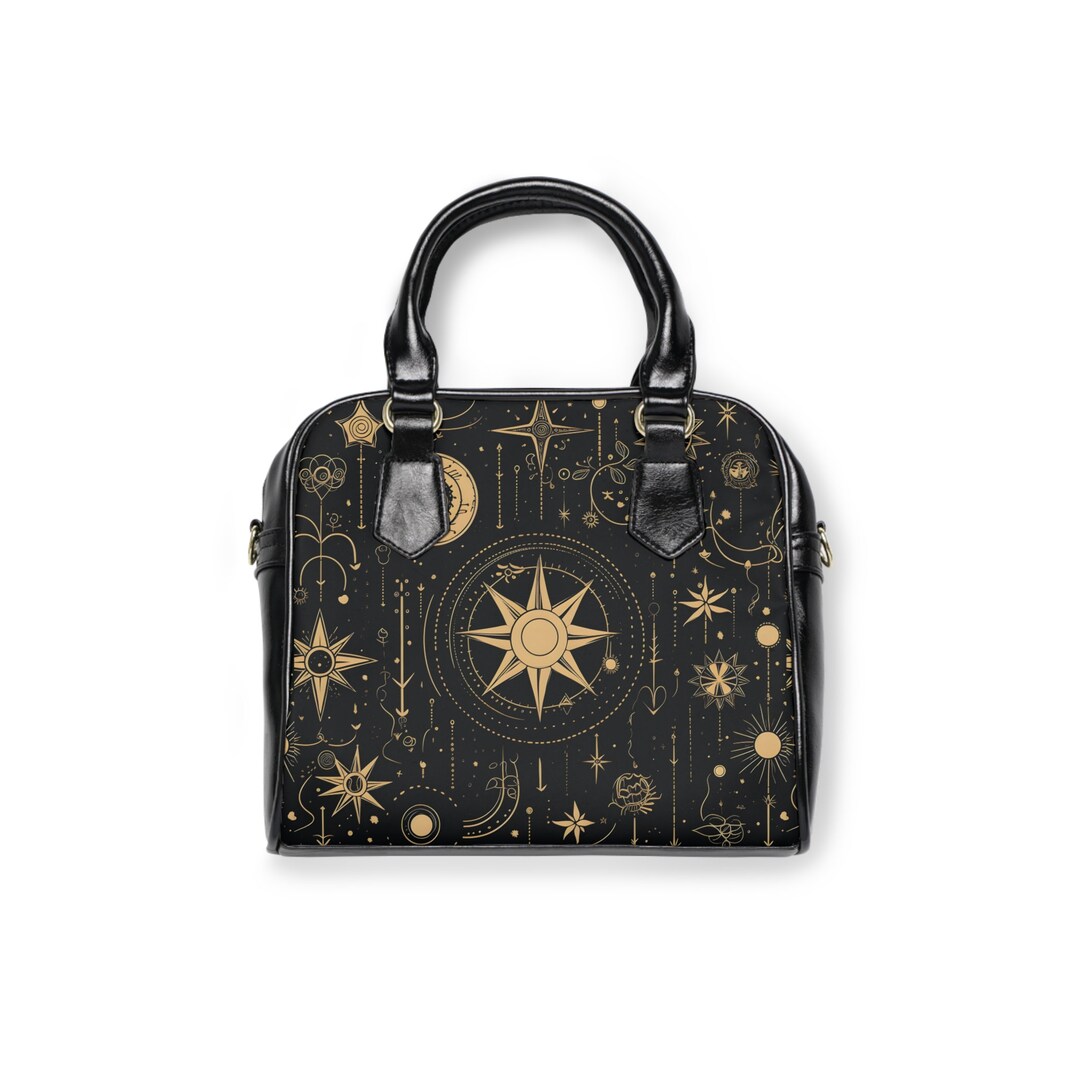 Retro Celestial Crossbody Handbag , Cottagecore Bag ,vegan Leather Cute ...