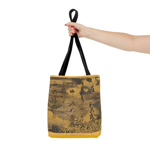 Album of Waka Early 17th Century Emperor Go-yozei Tote Bag aop,vintage ...