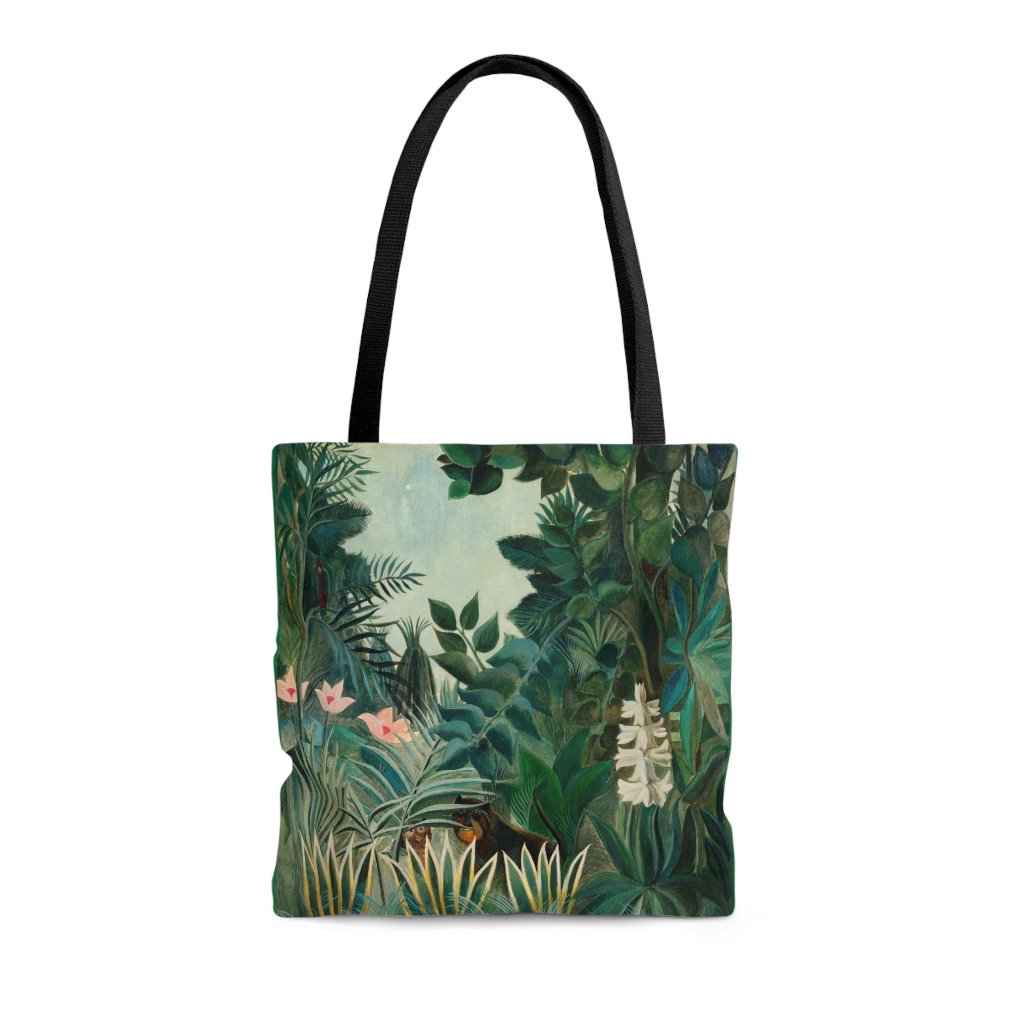Henri Rousseau's the Equatorial Jungle 1909 Tote Bag ,vintage Fine Art ...