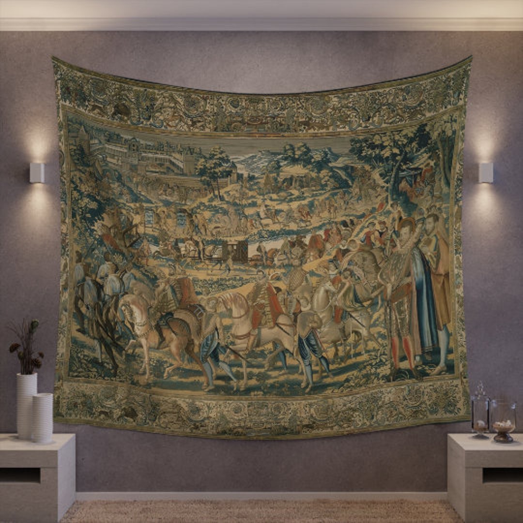 Journey From the Valois Tapestries 16th Century Indoor Wall Tapestry ...