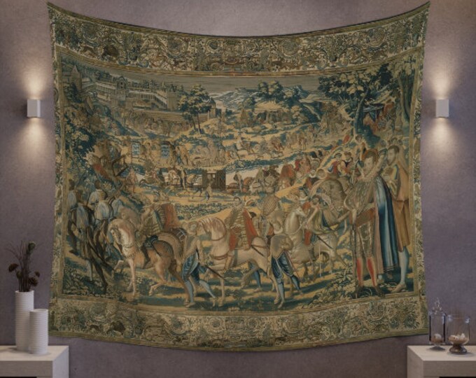 Journey From the Valois Tapestries 16th Century Indoor Wall Tapestry ...