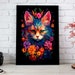 Feline Beauty in Bloom Digital File to Print - Etsy