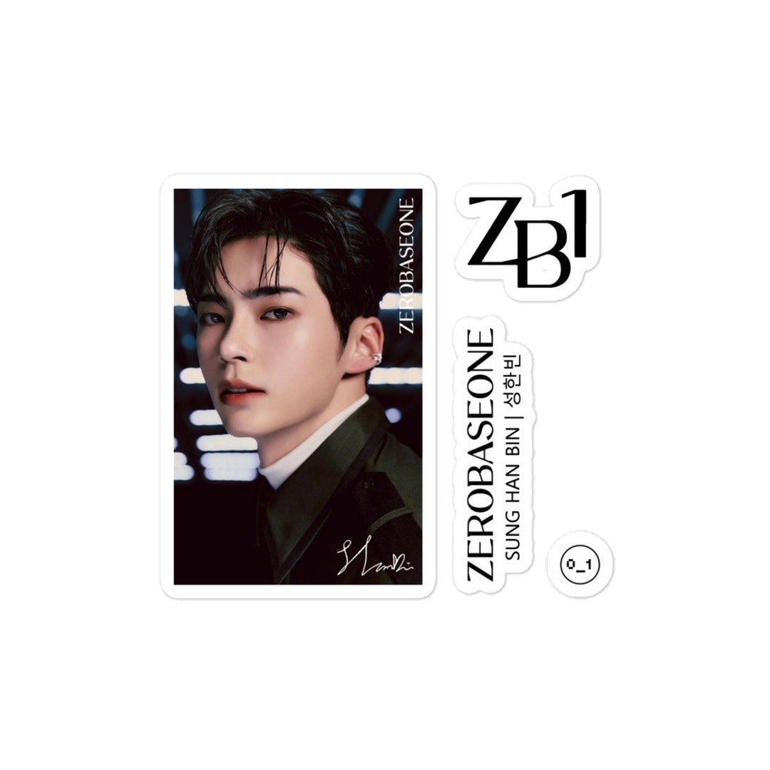 Zerobaseone ZB1 Sung Han Bin Sticker - Etsy