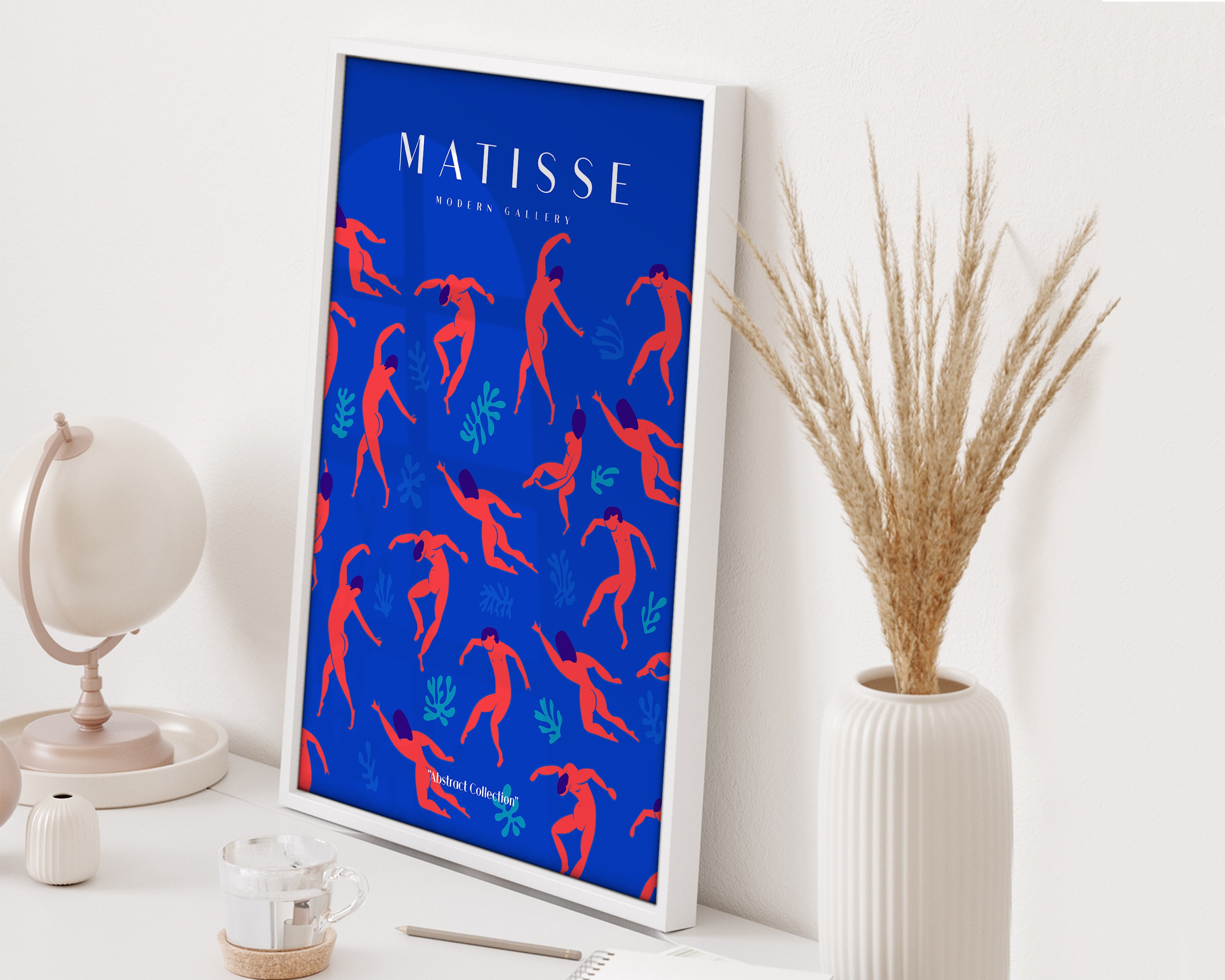 Matisse Dance Poster, Abstract Art, Dance of the Young Girls, Matisse ...
