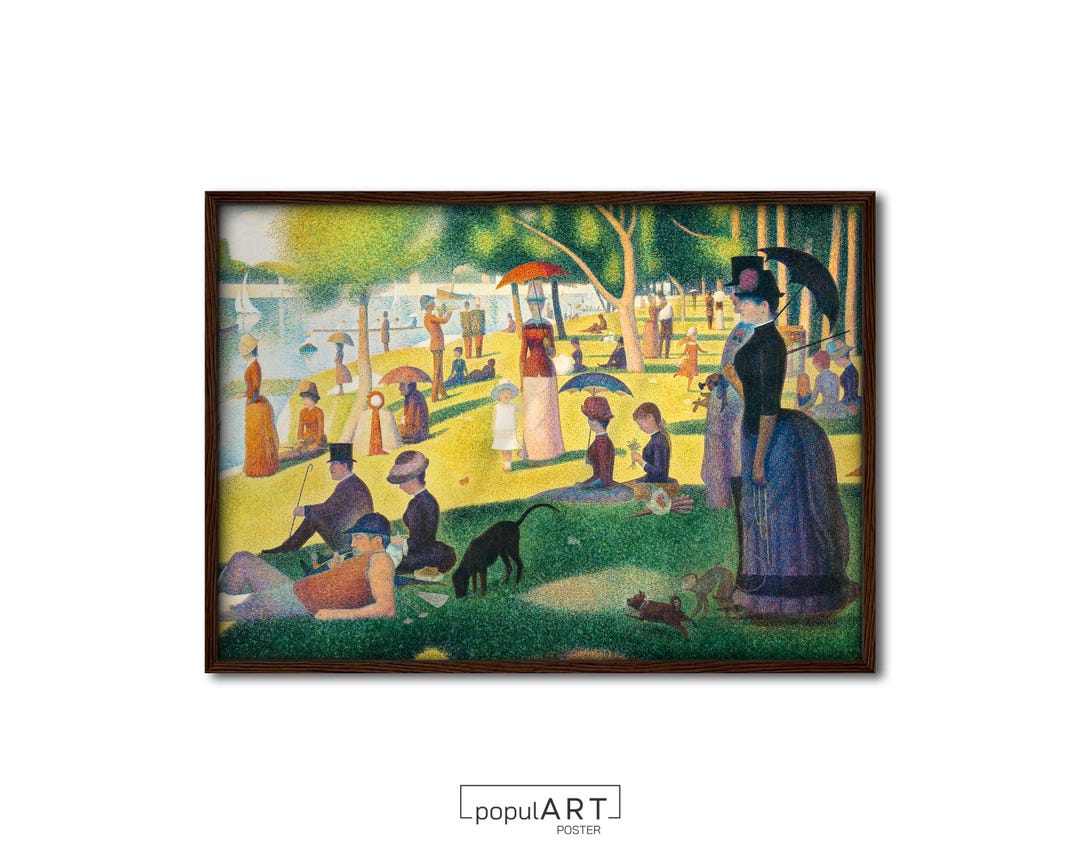 Georges Seurat "a Sunday on La Grande Jatte" Poster, Modern Art ...