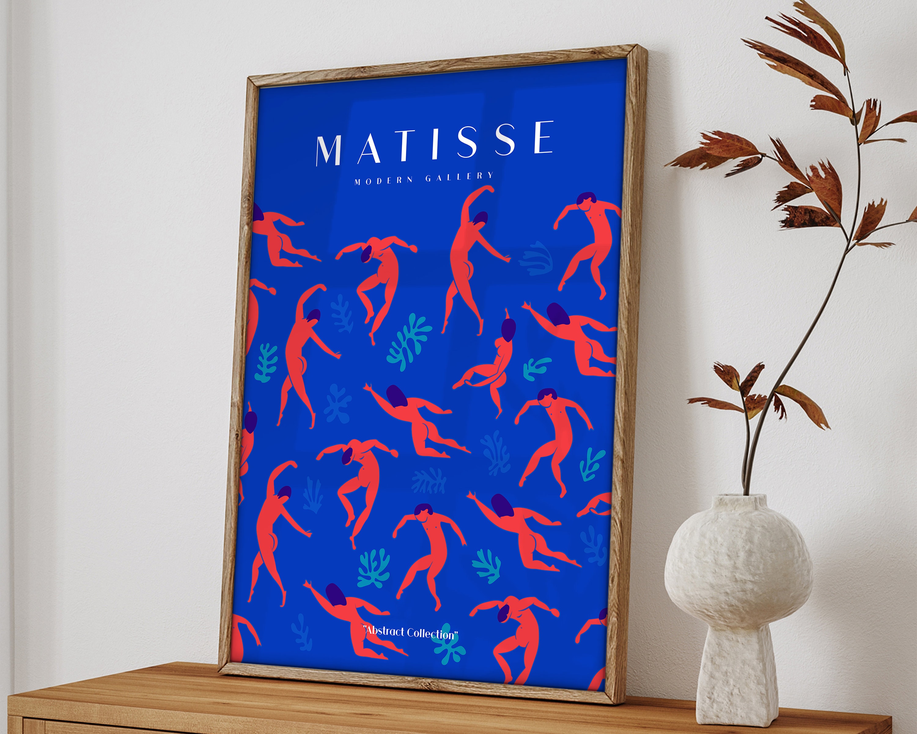 Matisse Dance Poster, Abstract Art, Dance of the Young Girls, Matisse ...
