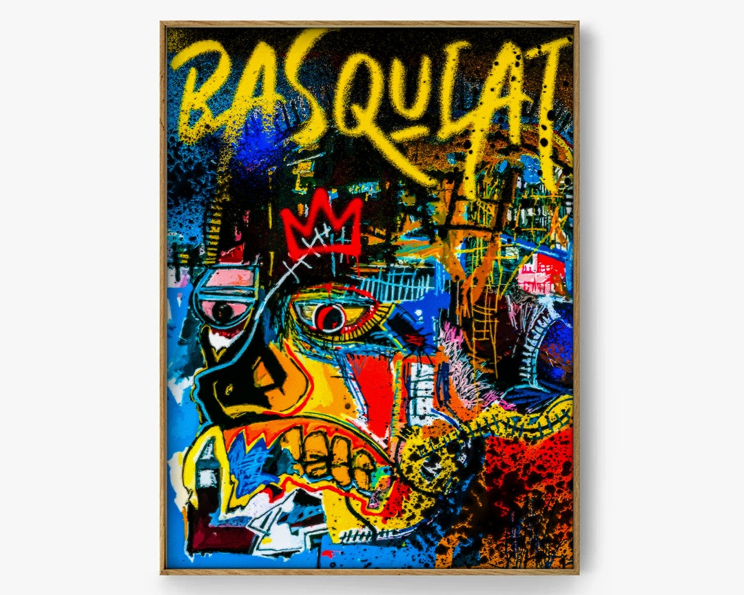 Jean Michel Basquiat, Basquiat Print, Street Art, Exhibition Poster ...