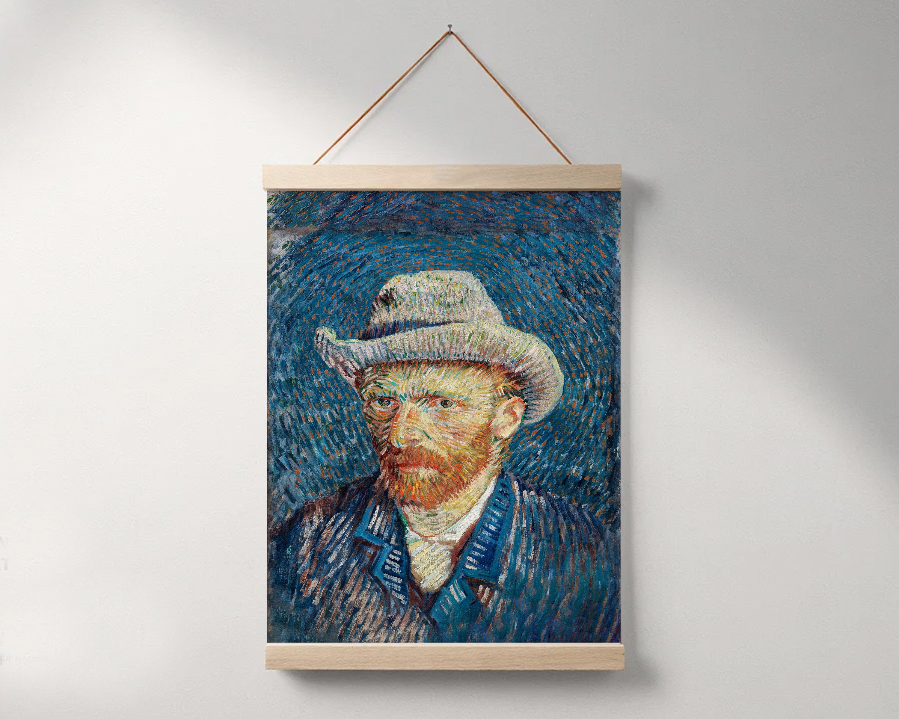 Vincent Van Gogh Poster, Portrait Painting, Vintage Print, Eclectic ...