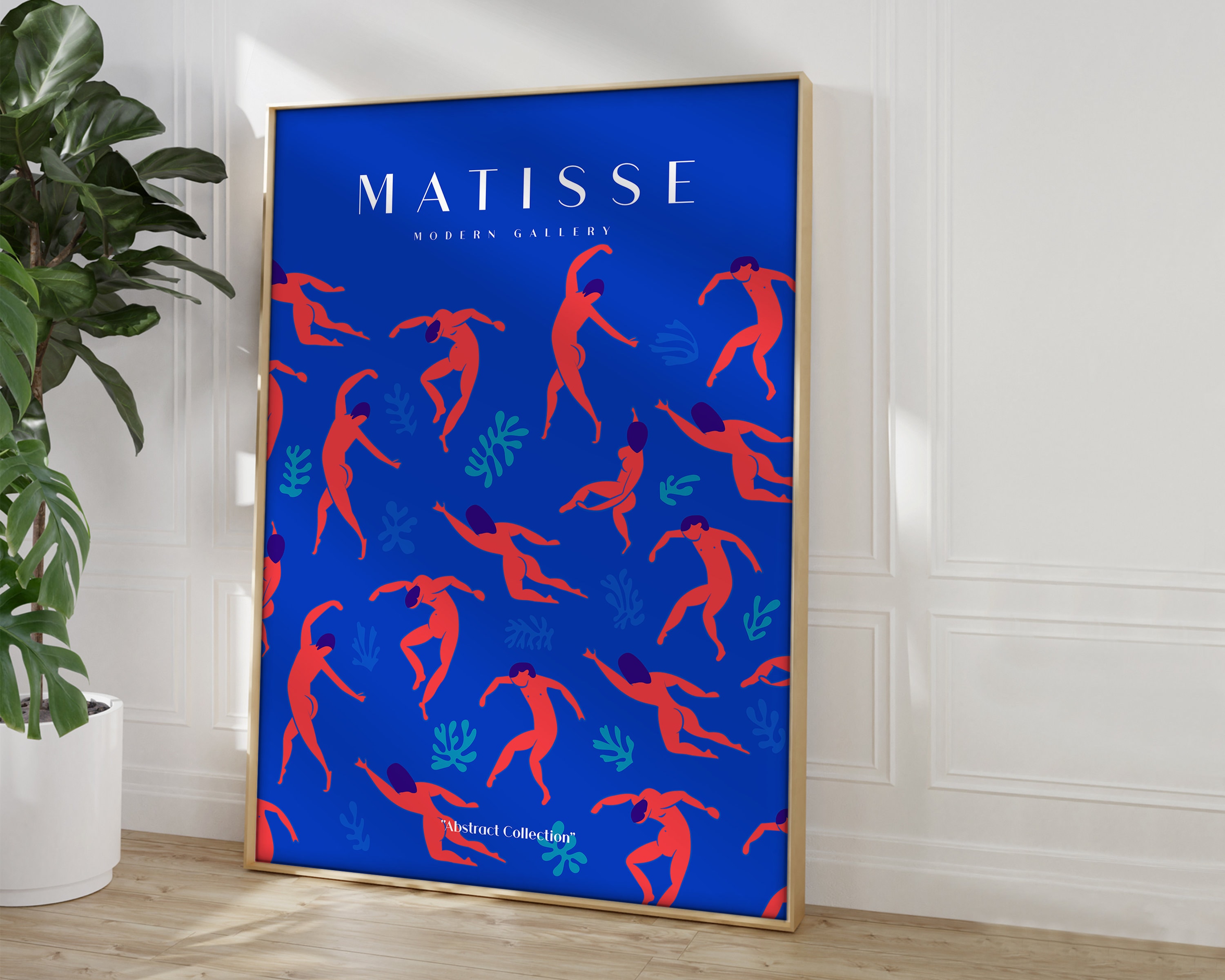 Matisse Dance Poster, Abstract Art, Dance of the Young Girls, Matisse ...