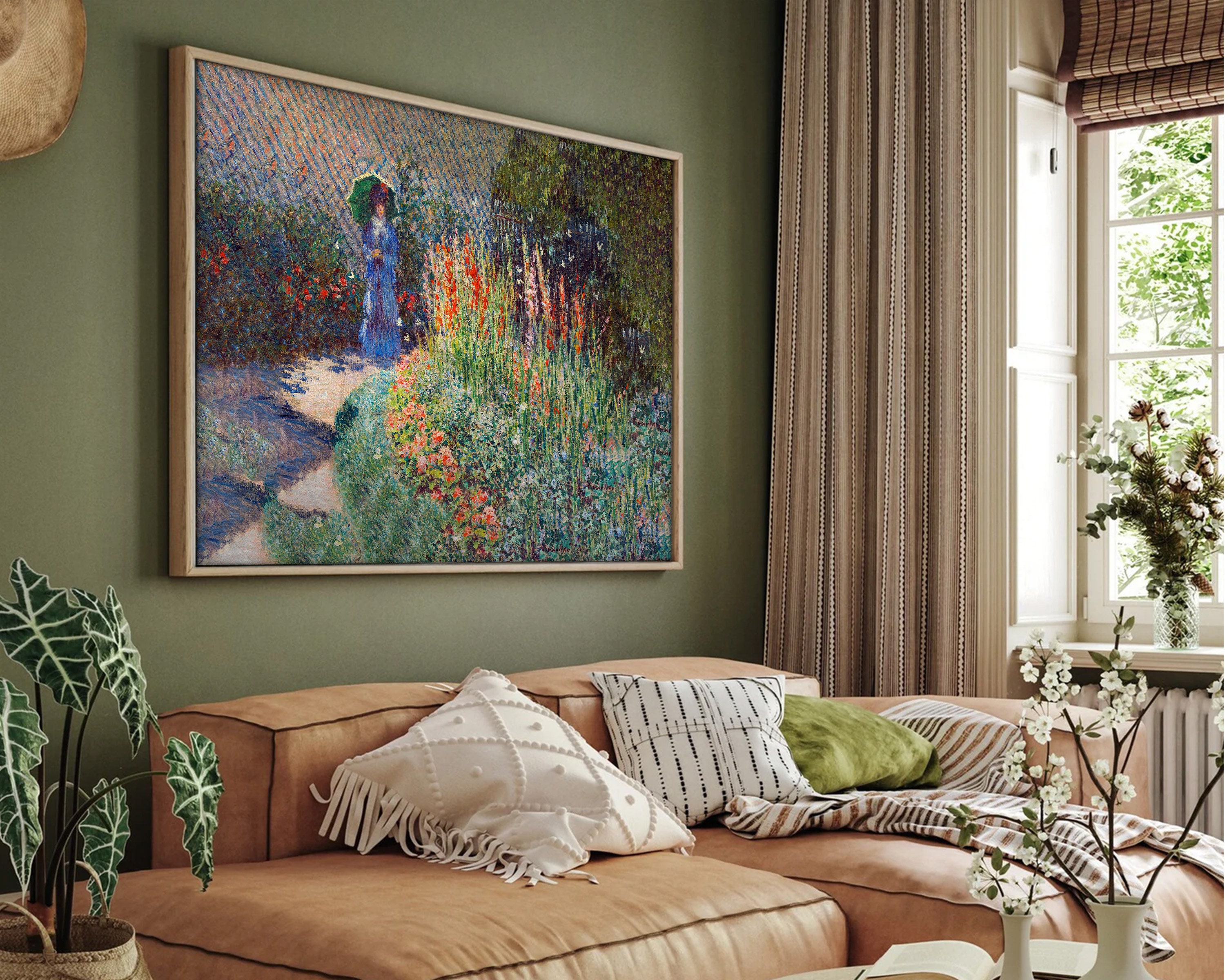 Claude Monet Poster, Spring Print, Impressionist Oil Painting, Eclectic ...