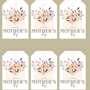 Mothers Day Gift Tags Printable Mothers Day Treat Tags - Etsy