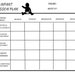 Infant Weekly Lesson Plan-black & White, Construction Printable Infant ...