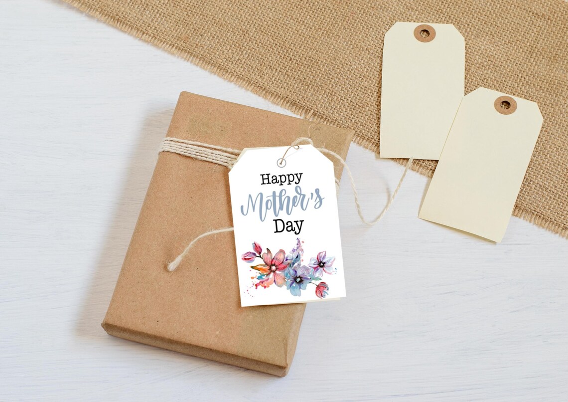 Mothers Day Gift Tags, Printable Mothers Day Treat Tags, Mothers Day ...