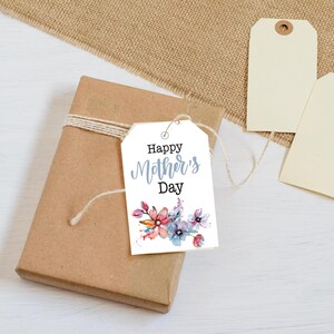 Mothers Day Gift Tags, Printable Mothers Day Treat Tags, Mothers Day ...