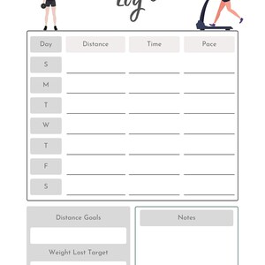 Fitness, Diet & Health Planner Inserts Bundle,printable Health and ...