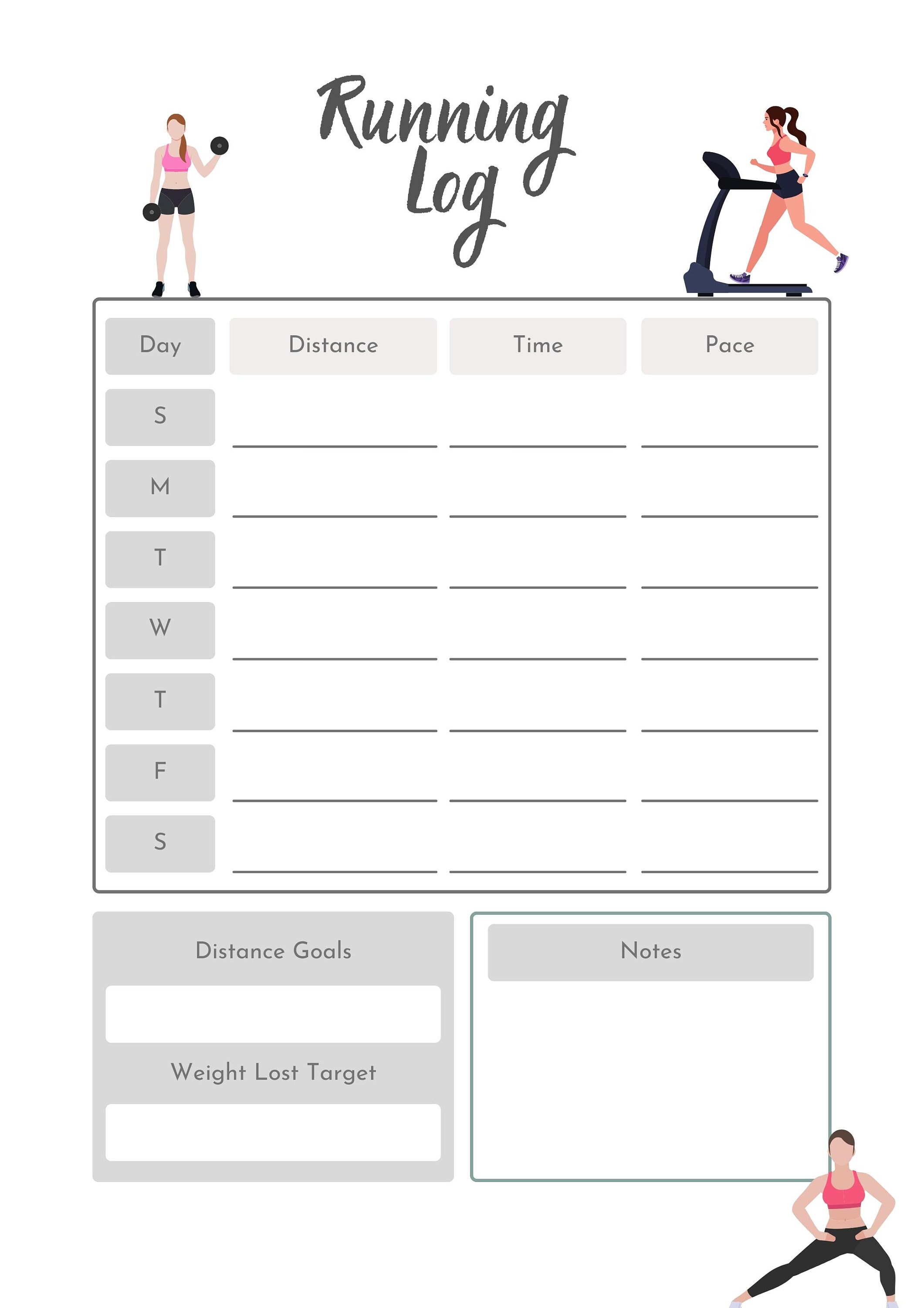 Fitness Diet & Health Planner Inserts Bundleprintable Health - Etsy