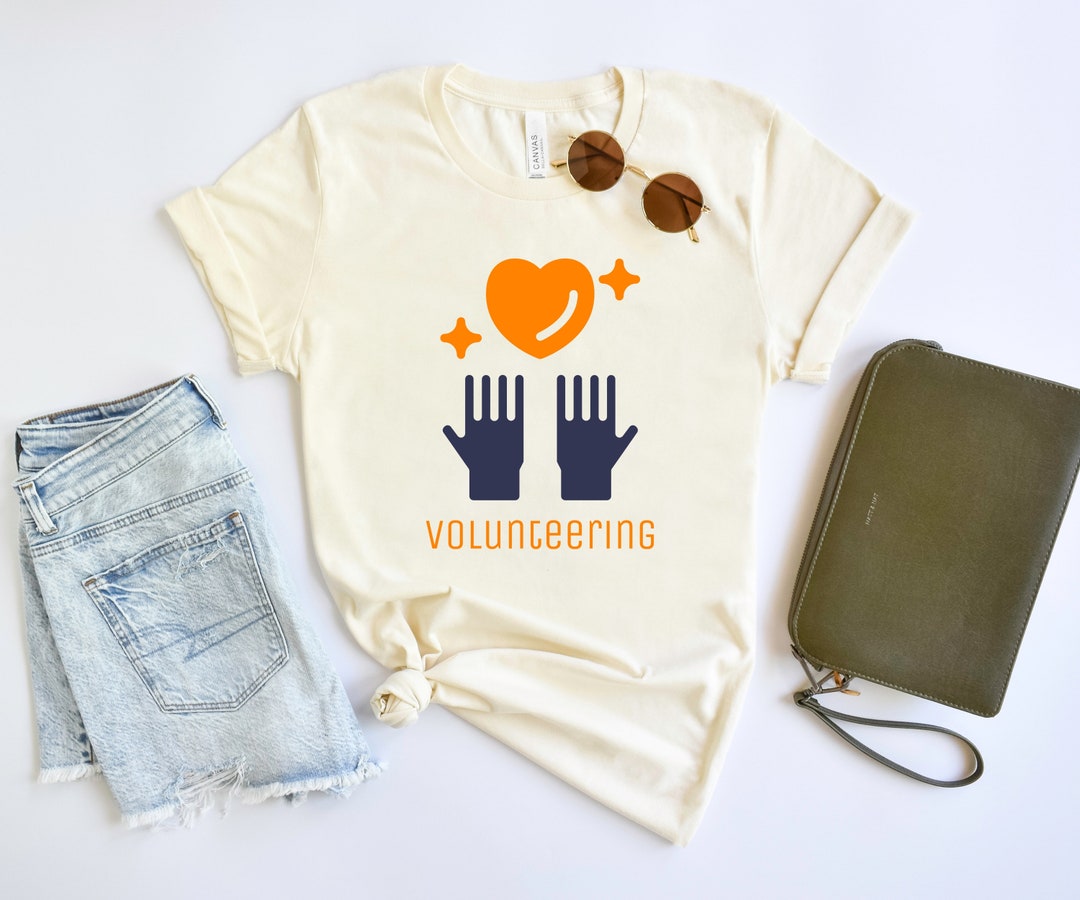 Volunteer Tshirt, Volunteering, Community Service Shirt, Volunteer ...