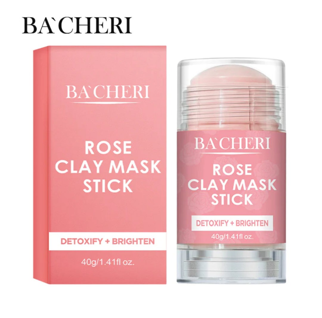 BACHERI Rose Clay Mud Mask Stick 40g - Etsy