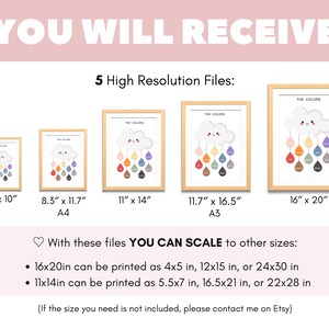 Set of 20 Arabic Educational Prints Montessori Arabic Classroom Posters ...