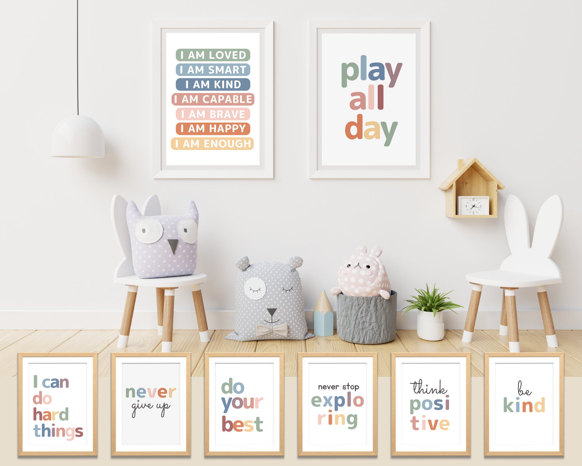 Set of 62 Educational Posters Montessori Classroom - Etsy
