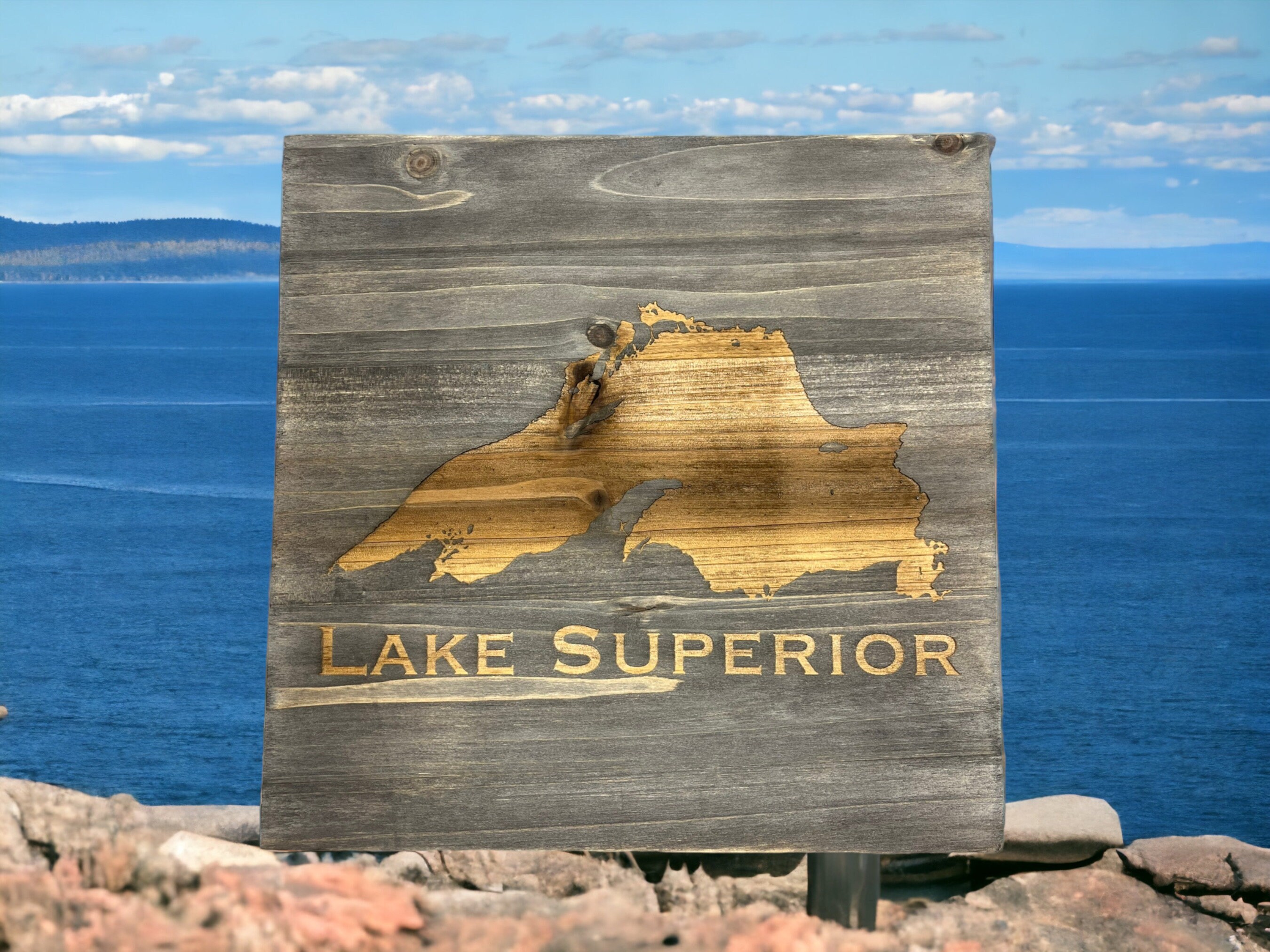 Lake Superior Gift, Lake Superior Printed Sign, Lake Superior Wedding ...