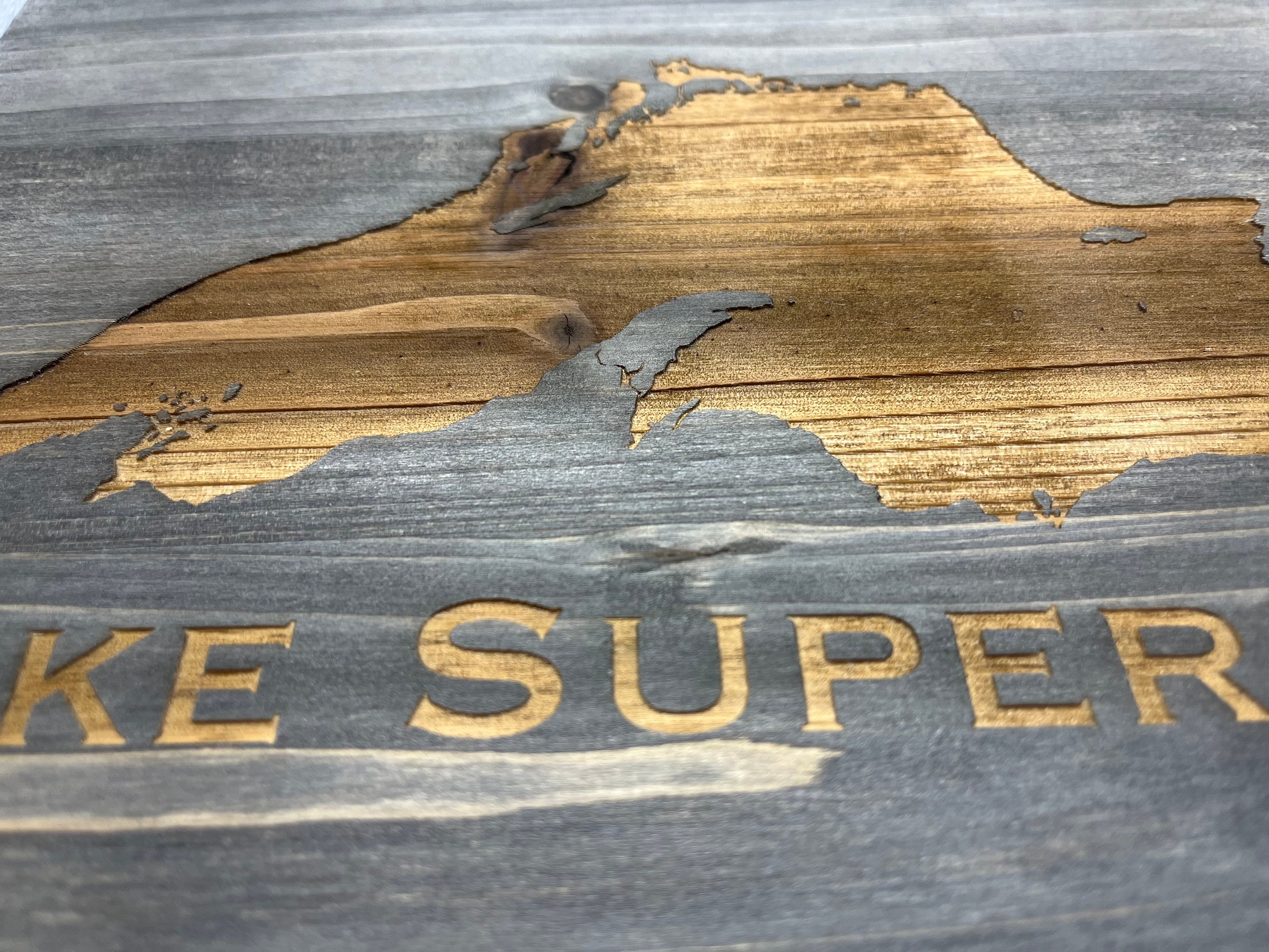 Lake Superior Gift, Lake Superior Printed Sign, Lake Superior Wedding ...