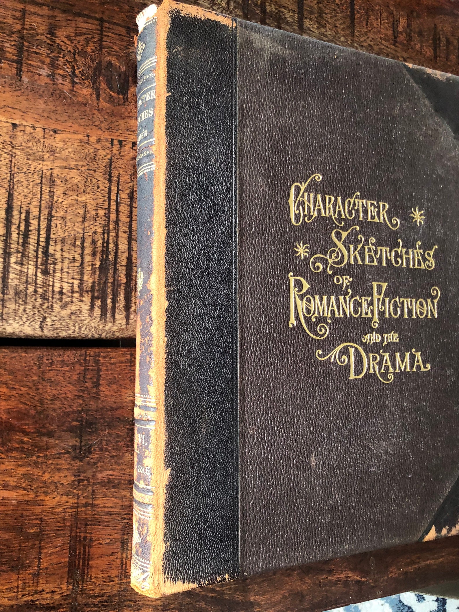 Weathered Book From the 1800's - Etsy