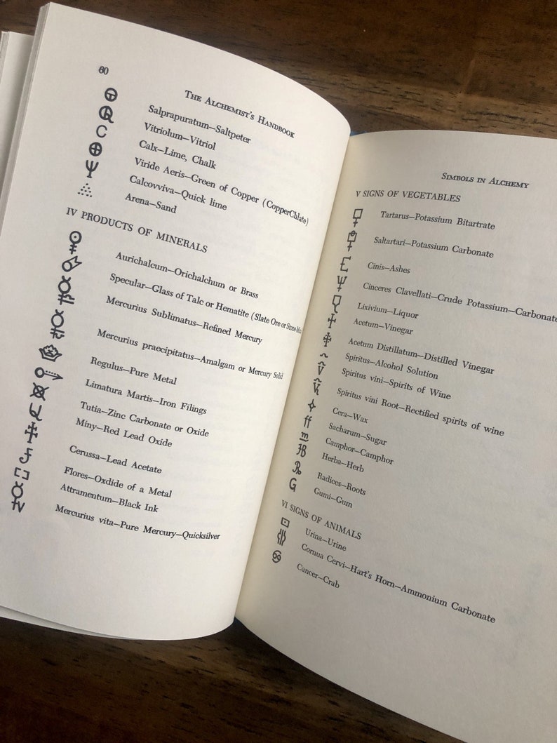 Alchemist's Handbook by Frater Albertus - Etsy