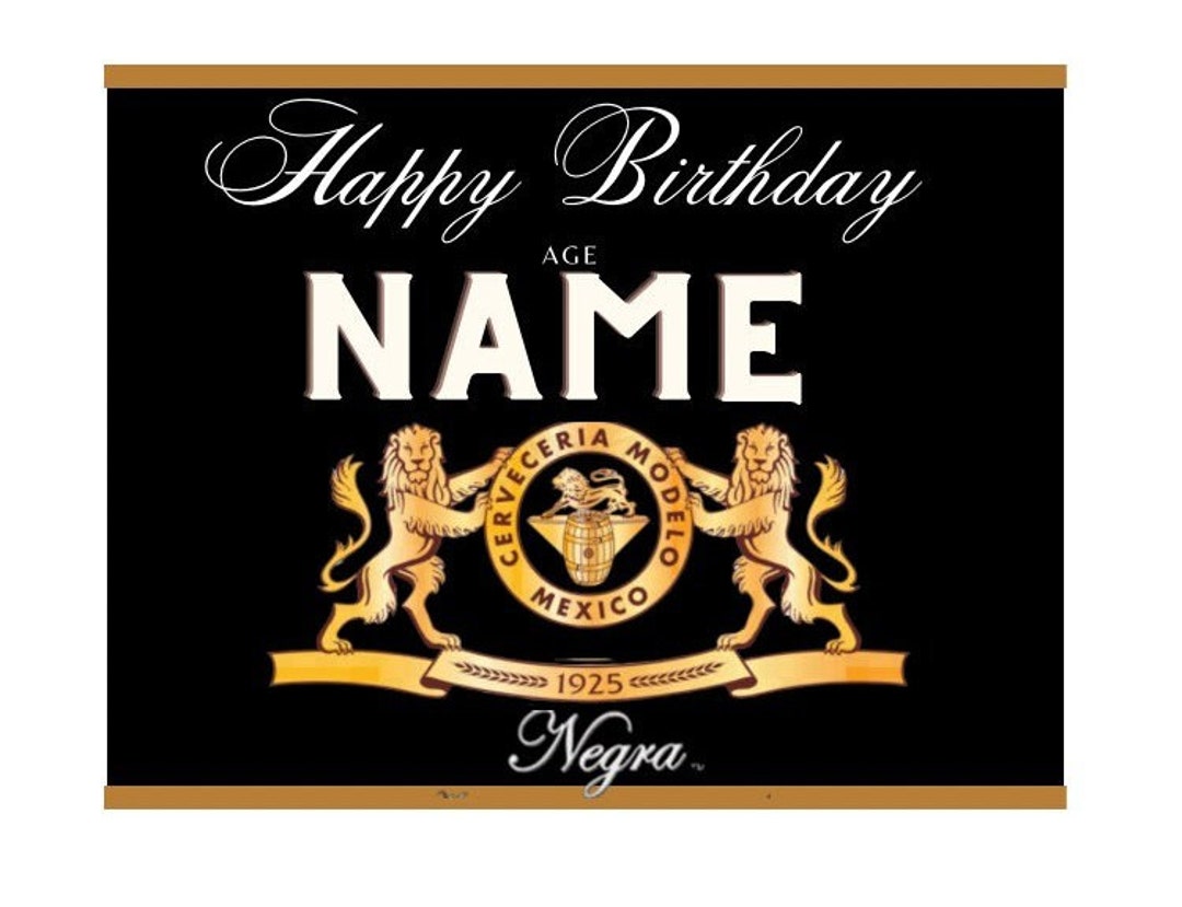 MADE TO ORDER * Digital* Personalized Modelo Bottle Label Only (I Edit ...