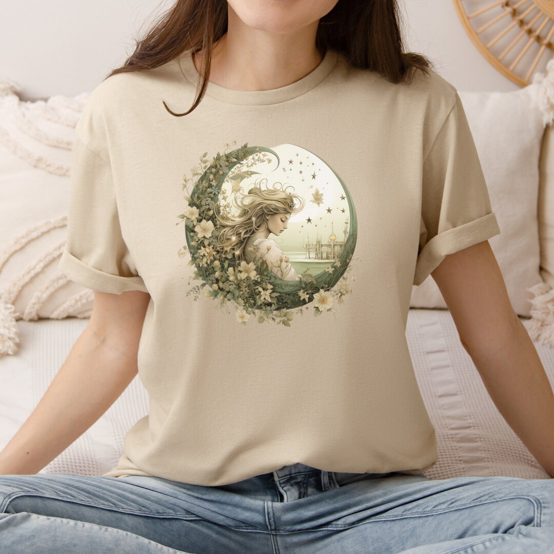 Vintage Fairy, Cottagecore Shirt, Fairycore Top, Fairy Shirt, Cottage ...