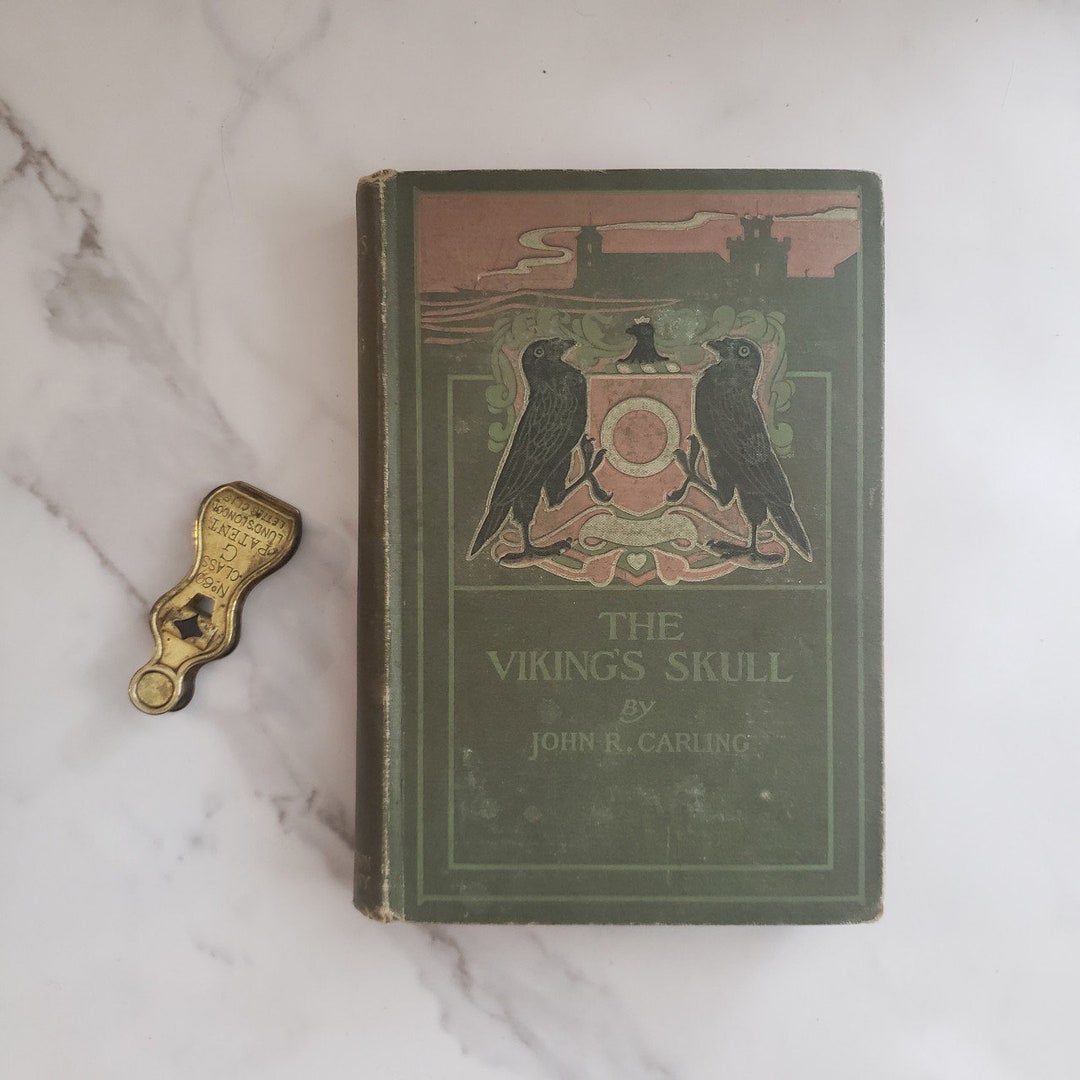 Decorative Book With Gothic Flair - the Viking's Skull by John R ...