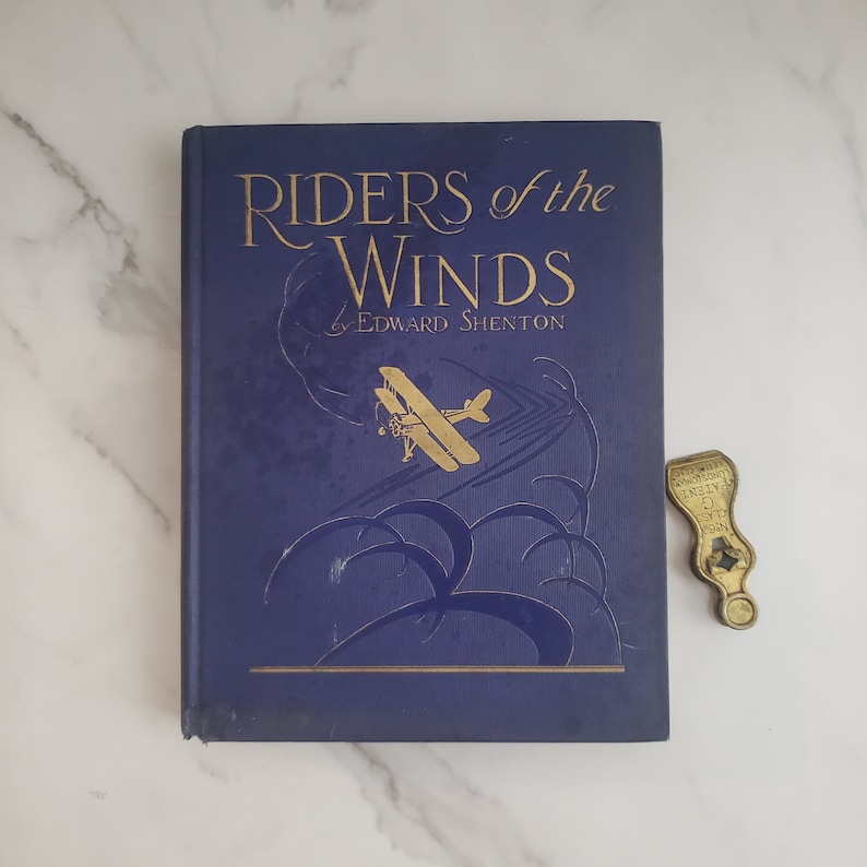 Vintage Illustrated Book - the Riders of the Wind by Edward Shenton ...
