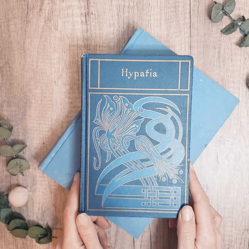 Vintage Book Hypatia by Charles Kingsley 1920 Edition Beautiful Book - Etsy