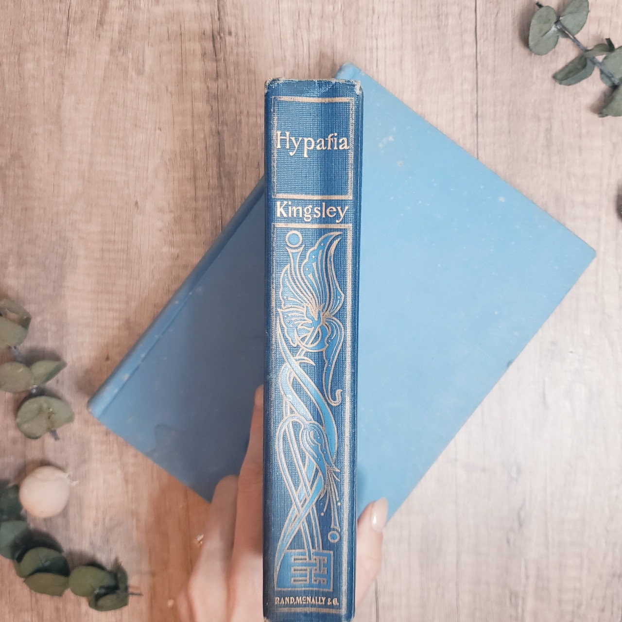 Vintage Book Hypatia by Charles Kingsley 1920 Edition Beautiful Book - Etsy