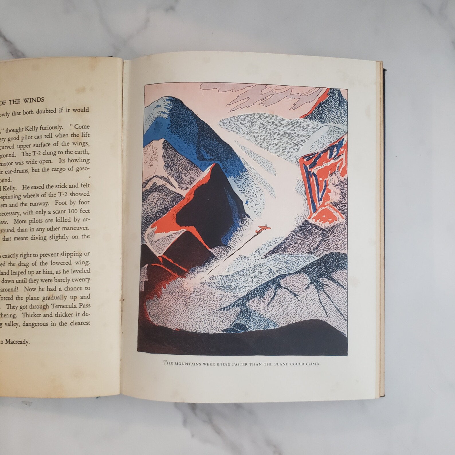 Vintage Illustrated Book - the Riders of the Wind by Edward Shenton ...