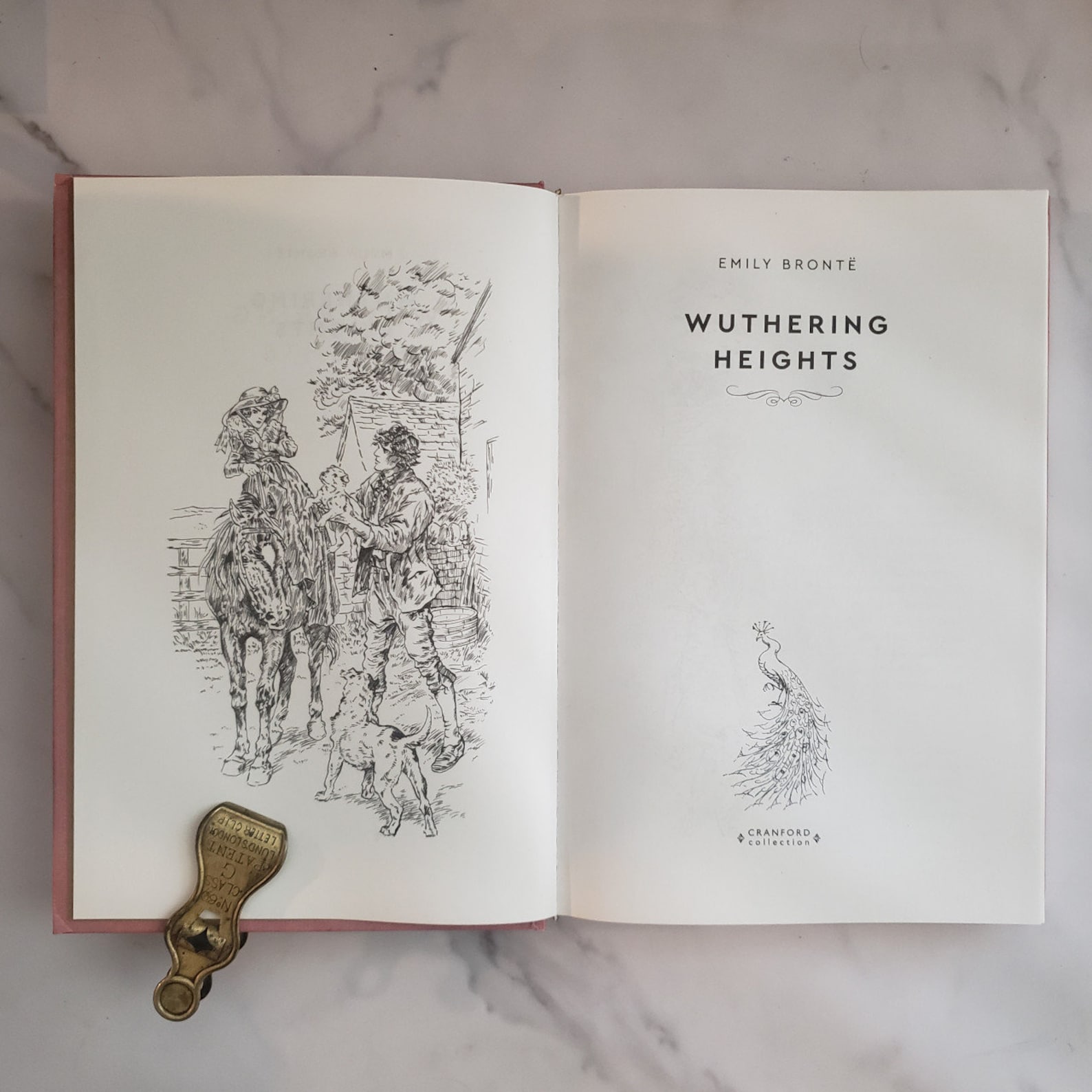 Wuthering Heights by Emily Bronte - Cranford Collection Decorative Book ...