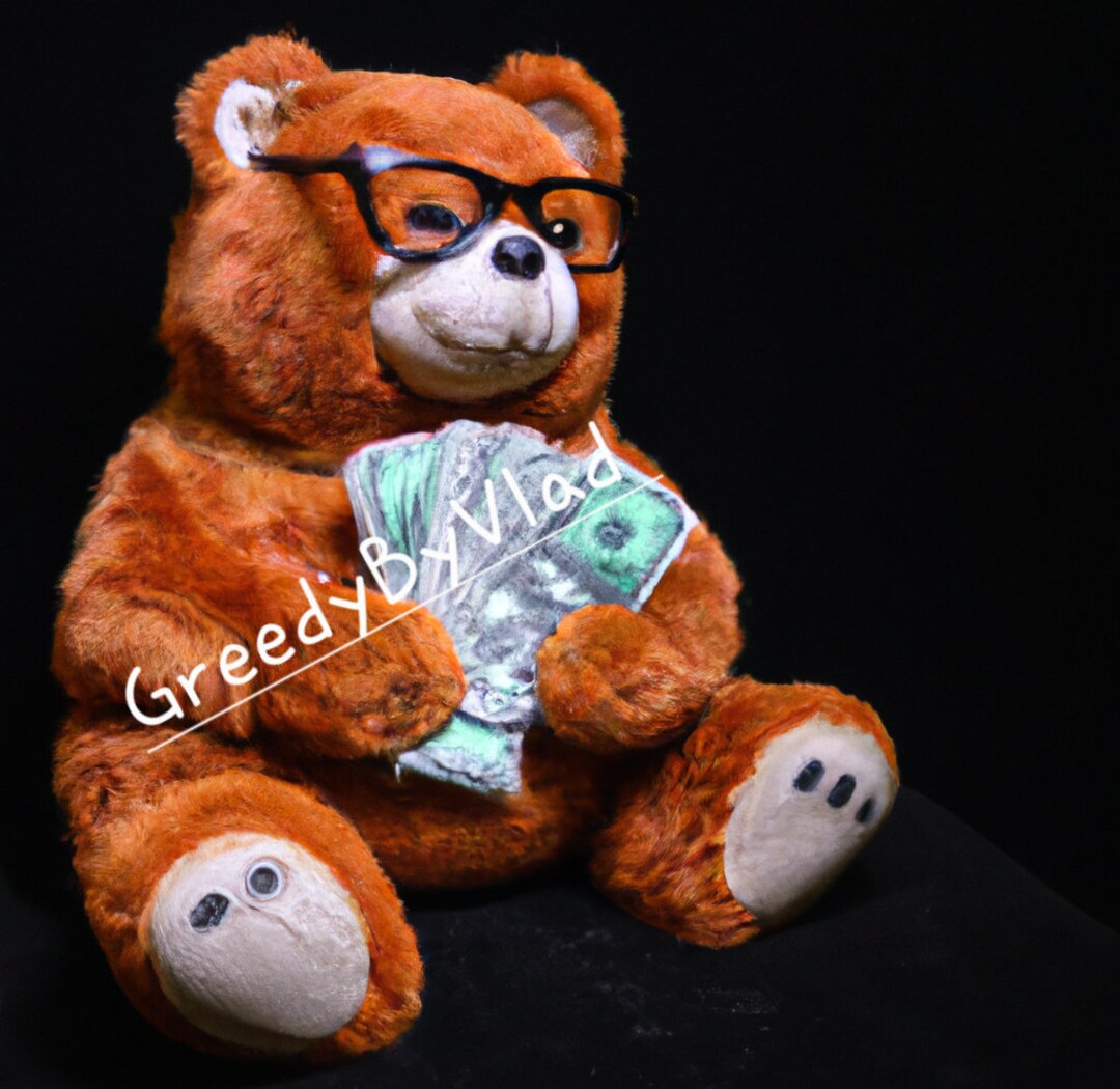 Teddy Bear Office Decor Teddy Decals Print Bear Counting - Etsy