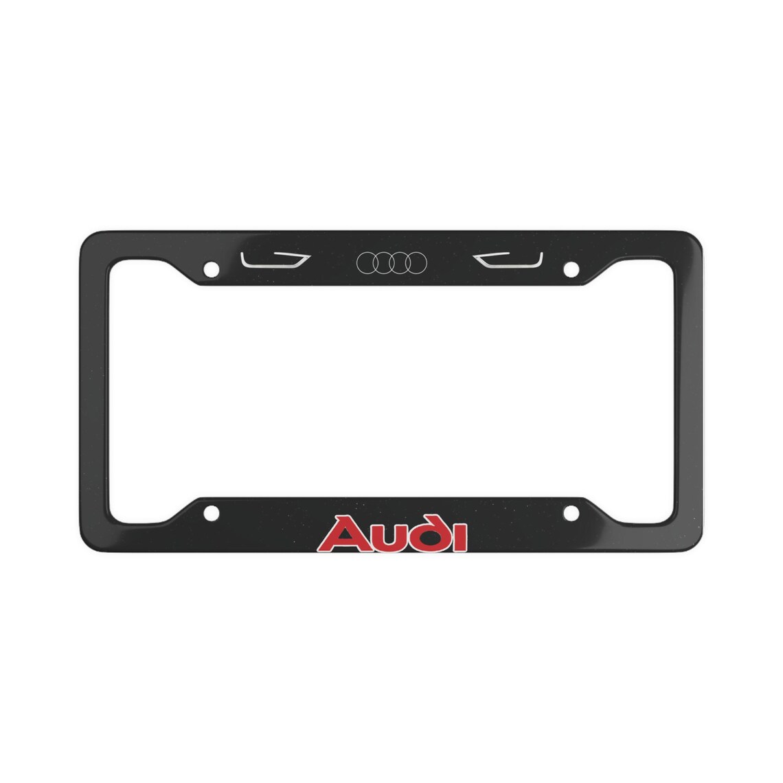 Audi License Plate Frame / Aluminium Metal Registration Number Frame ...