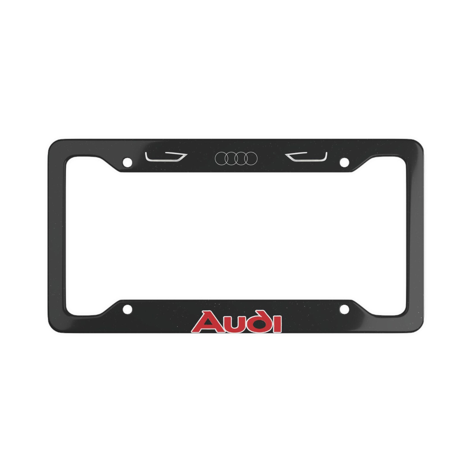 Audi License Plate Frame / Aluminium Metal Registration Number Frame ...