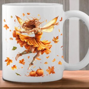 15 Fall Fairies Clipart, Fantasy Clipart, PNG Individual Images on ...