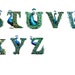 Peacock Alphabet, Letters Png, Alphabet Png, Instant Download for ...
